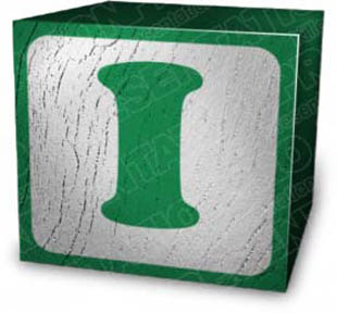 Download High Quality Royalty Free Block I Green PowerPoint Graphics ...